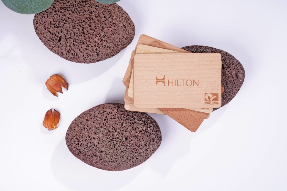 Wooden Hotel Key Cards | Green Hotel Cards
